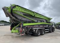 China 56m Sweden Scania New Concrete Pump Truck , 4 Axle Truck High Safety 180CBM for sale