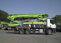 China Safety Frame 52m Concrete Boom Pump Truck Euro 6 Emission 3 Axis for sale