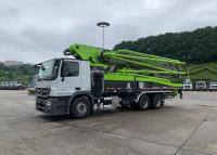 China Safety Frame 52m Concrete Boom Pump Truck Euro 6 Emission 3 Axis for sale