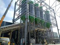 China 90m3/H 185kw Concrete Batching Plant Equipment Water Conservancy for sale