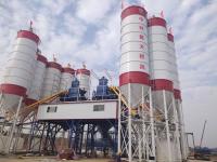 China 90m3/H HZS90 Concrete Batching Plant Dry Automatic Control System for sale