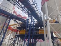 China 90m3/H HZS90 Concrete Batching Plant Dry Automatic Control System for sale
