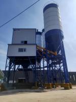China Automatic Electric HZS120 Concrete Batching Plant With JS2000 Mixer for sale