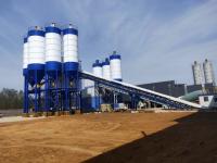 China Automatic Electric HZS120 Concrete Batching Plant With JS2000 Mixer for sale
