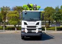 China Euro 5 Emission Boom Concrete Pump Truck 48m 3 Axis  New Condition for sale