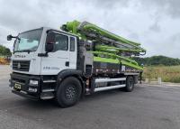 China SINOTRUK 37m New Concrete Pump Truck  , 2 Axle Truck Euro 6 Emission for sale