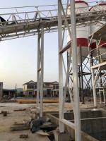 China Capacity 150m3 260KW Mobile Batching Plant Mobile With JS3000 Mixer for sale