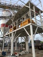 China Capacity 150m3 260KW Mobile Batching Plant Mobile With JS3000 Mixer for sale
