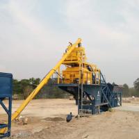 China 120m3/H HZS120 215KW Concrete Batching Plant , Ready Mix Batching Plant New Condition for sale
