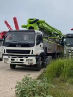 China ZOOMLION Renewed Beton Pump Truck Second Hand ISUZU 3 Axles 47 Meter for sale