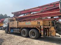 China Putzmeister Used Concrete Pumping Isuzu Truck Remanufactured 42m for sale