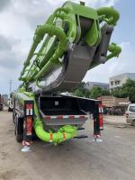 China Zoomlion Renewed Beton Pump 52M Second Hand Truck Actros 4141 Concrete Pumping for sale