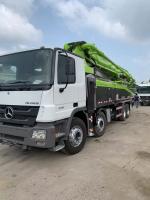 China Remanufactured Used Concrete Pump Truck 52m 180M3/H For Zoomlion Beton Actros for sale