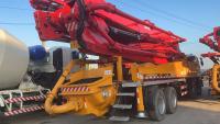 China Sany Renewed Isuzu Truck 110 Cubic Concrete Boom Truck 46m Beton Pump Truck for sale
