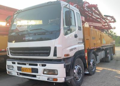 China Sany Renewed Isuzu Truck 110 Cubic Concrete Boom Truck 46m Beton Pump Truck for sale