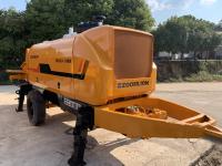 China Zoomlion Concrete Pump HBT 8014 Renew 2012 Year Orange Color for sale