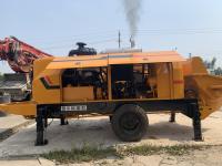 China Zoomlion Concrete Pump HBT 8014 Renew 2012 Year Orange Color for sale
