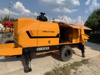 China Zoomlion Concrete Pump HBT 8014 Renew 2012 Year Orange Color for sale