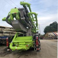 China Renewed Beton Pump X Leg Scania Second Hand Truck Green Color 56M for sale