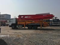 China Howo New Chassis Sany Second Hand Truck 37 Meter For Construction for sale