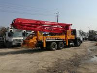 China Howo New Chassis Sany Second Hand Truck 37 Meter For Construction for sale