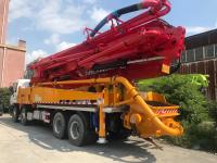 China 287KW Construction Sany Renewed Beton Pump 46 Meter With Isuzu X Leg for sale