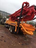 China 287KW Construction Sany Renewed Beton Pump 46 Meter With Isuzu X Leg for sale