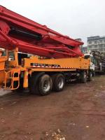 China 287KW Construction Sany Renewed Beton Pump 46 Meter With Isuzu X Leg for sale