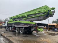 China 56m Remanufactured Truck Zoomlion Used Four Axle Actros 4141 Cement Truck for sale