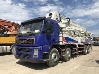 China Zoomlion Refurbished Used Concrete Pump Truck Volvo Chassis FM400 for sale