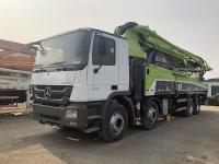 China 56M 6RZ Cement Pump Benz Used Concrete Pump Trucks 180m3/H for sale