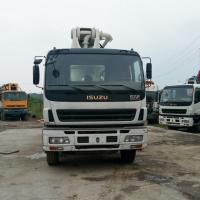 China Refurshbished Zoomlion 4RZ Second Hand Truck Isuzu Chassis 37m 120m3/H for sale
