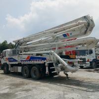 China Refurshbished Zoomlion 4RZ Second Hand Truck Isuzu Chassis 37m 120m3/H for sale