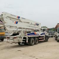 China Refurshbished Zoomlion 4RZ Second Hand Truck Isuzu Chassis 37m 120m3/H for sale