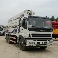 China Refurshbished Zoomlion 4RZ Second Hand Truck Isuzu Chassis 37m 120m3/H for sale