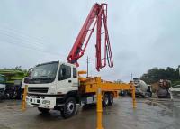 China Putzmeister 38m Boom Concrete Pump Truck Heavy Duty 140m3/H With 4 Boom Section for sale