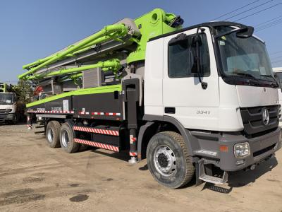 China 5RZ Cement Pump Benz Used Concrete Pump Trucks 47M 110m3/H for sale