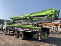 China 5RZ Cement Pump Benz Used Concrete Pump Trucks 47M 110m3/H for sale