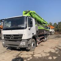 China 5RZ Cement Pump Benz Used Concrete Pump Trucks 47M 110m3/H for sale