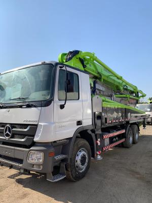 China Zoomlion 47m Boom Concrete Pump Truck Heavy Duty 110m3/H With 5 Boom Section for sale