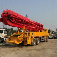 China Putzmeister 42m Benz Second Hand Concrete Pump Truck 140m3/H 290kw for sale