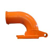 China Twin Wall Zoomlion Spare Parts Concrete Pump Hinge Bend Pipe Elbow for sale