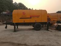 China HBT 80 New Concrete Pump 176kw Concrete Trailer Pump For Construction for sale