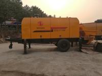 China HBT 80 New Concrete Pump 176kw Concrete Trailer Pump For Construction for sale