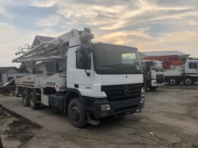 China Mercedes Benz Chassis 140m3/H Zoomlion Stationary Concrete Pump Truck for sale