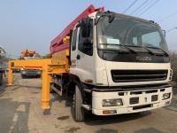 China Putzmeister 140m3/H 50m Boom Concrete Truck Heavy Duty With 5 Boom Section for sale