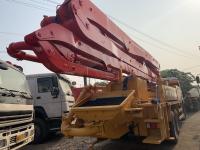 China Putzmeister 140m3/H 50m Boom Concrete Truck Heavy Duty With 5 Boom Section for sale