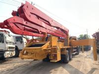 China Germany PM Heavy Duty 140m3/H 38m Boom Concrete Truck for sale