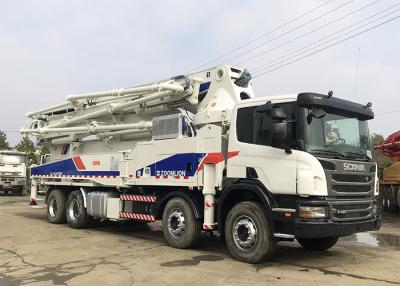 China 170m3/H 50m Used Zoomlion Concrete Pump Truck With Europe Chassis for sale