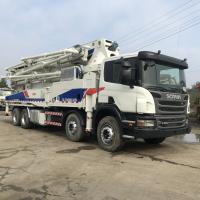 China 170m3/H 50m Used Zoomlion Concrete Pump Truck With Europe Chassis for sale